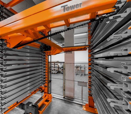 Double-sided Automated Storage System with 2 Access Windows | LogiTower