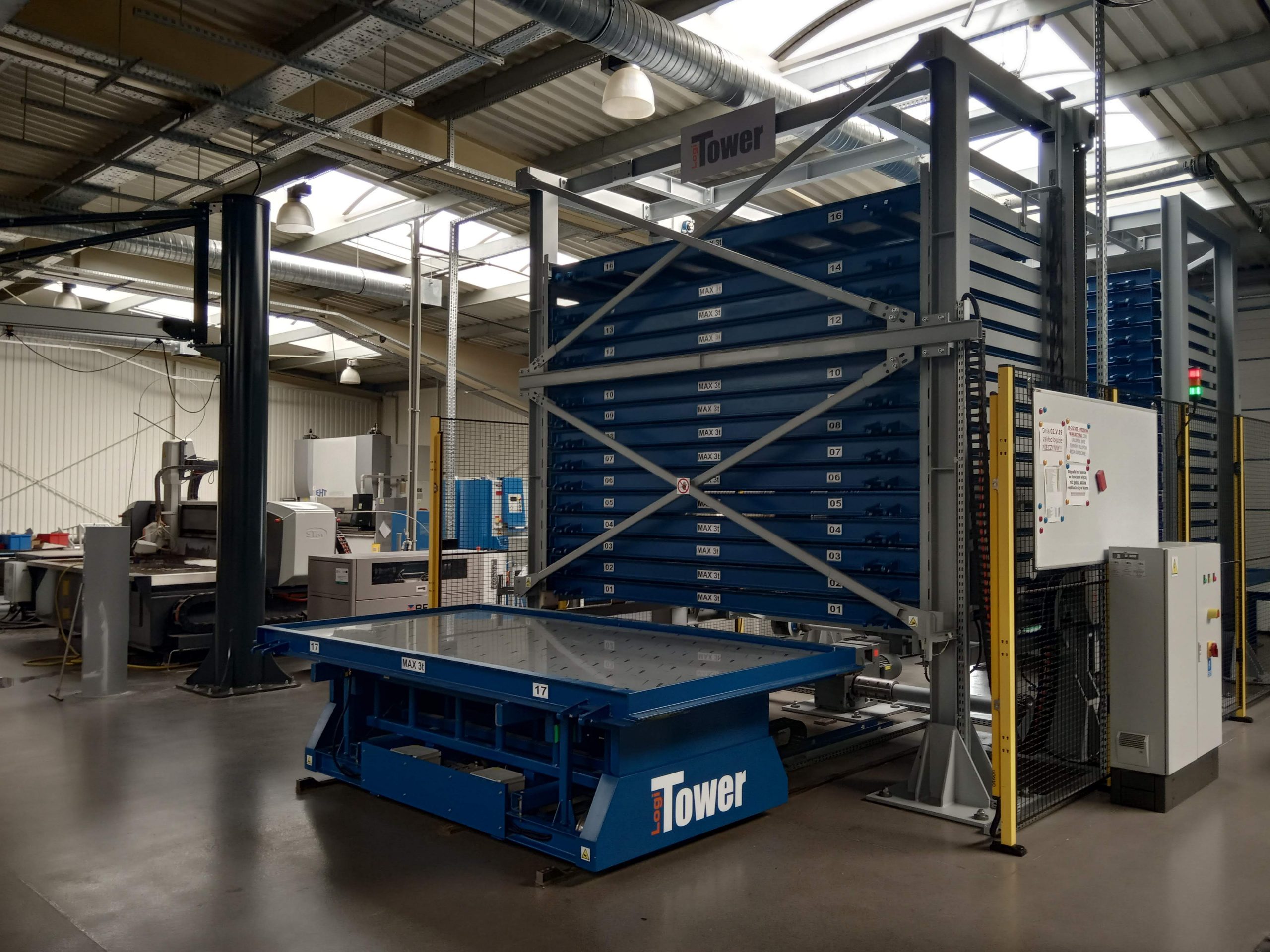 Double-sided Automated Storage System with 2 Access Windows | LogiTower