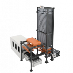 Automated Sheet Metal Storage System. Automatic Warehousing | LogiTower