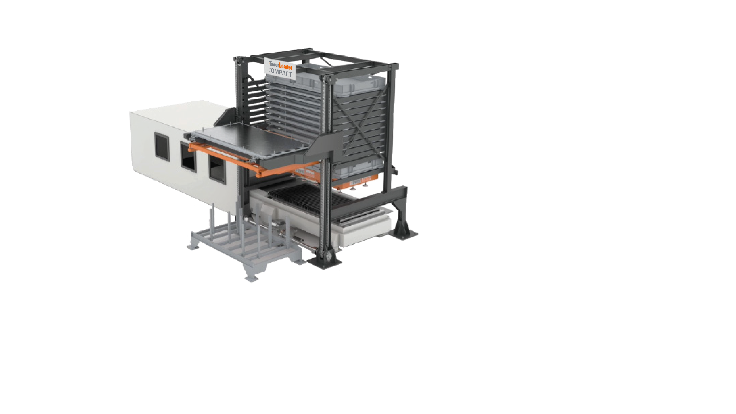 LogiTower Loader COMPACT - ZAŁADUNEK ORAZ ODBIÓR BLACH DLA WYCINAREK LASEROWYCH - LogiTower